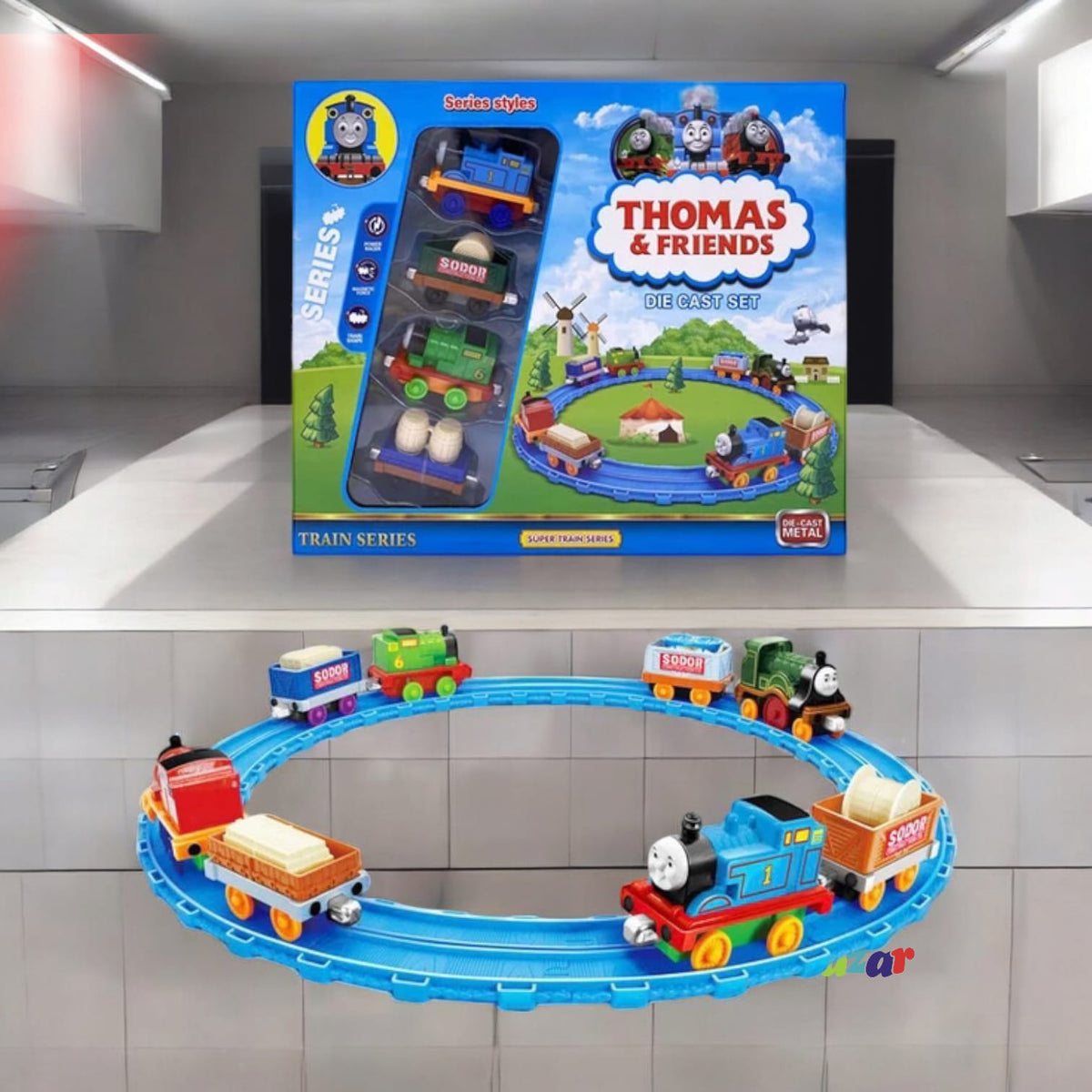 Thomas And Friends Train Track Set Toys For Kids – Baby Bazar