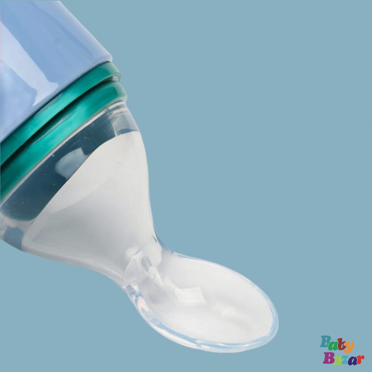 New Baby Silicone Soft Head Rice Paste Bottle Baby Milk Bottle Squeeze ...
