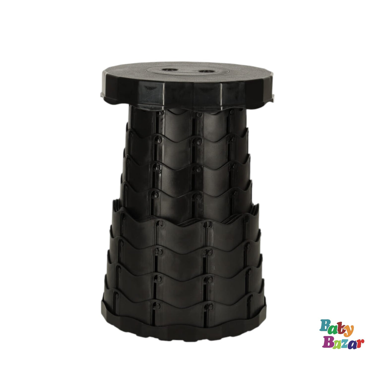 Folding Extension Stool Easy Foldable Stool - Black – Baby Bazar