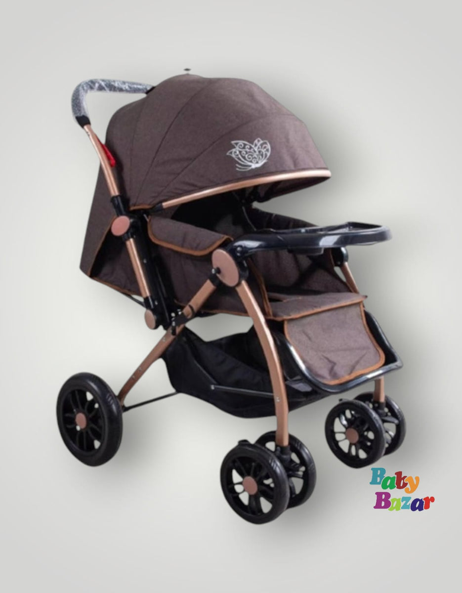 Cool Baby Foldable Pram Stroller Adjustable-BZ-6009 – Baby Bazar