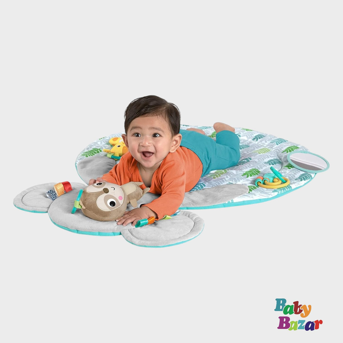 Bright Starts Hug 'N Cuddle Activity Gym Baby Bazar.pk