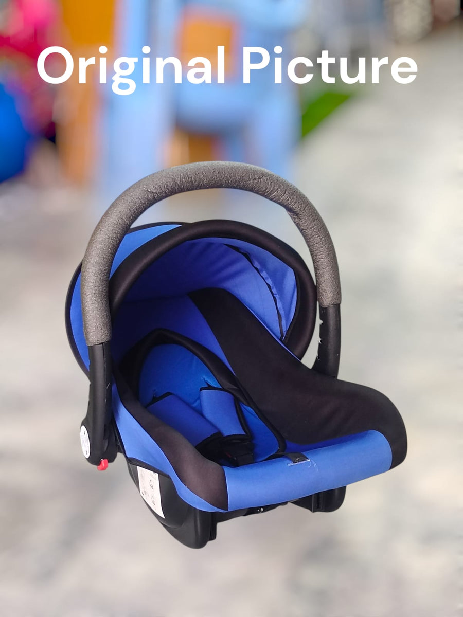 Deluxe Infant Carry Cot & Car Seat – Blue & Black baby - bazar – Baby Bazar