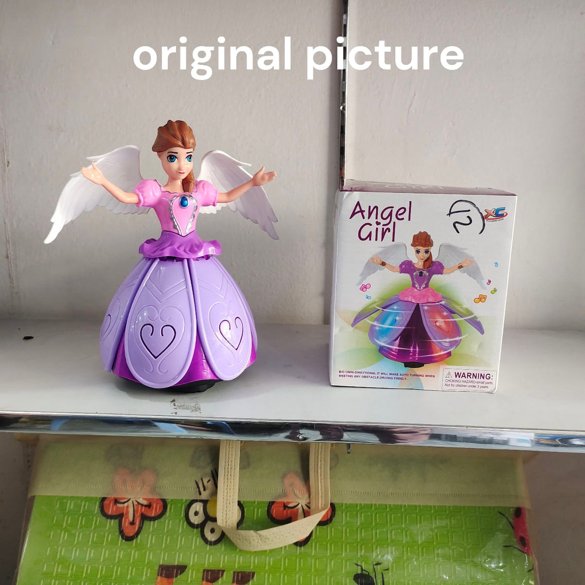 Angel Girl Rotating Doll with Lights & Music baby - bazar – Baby Bazar