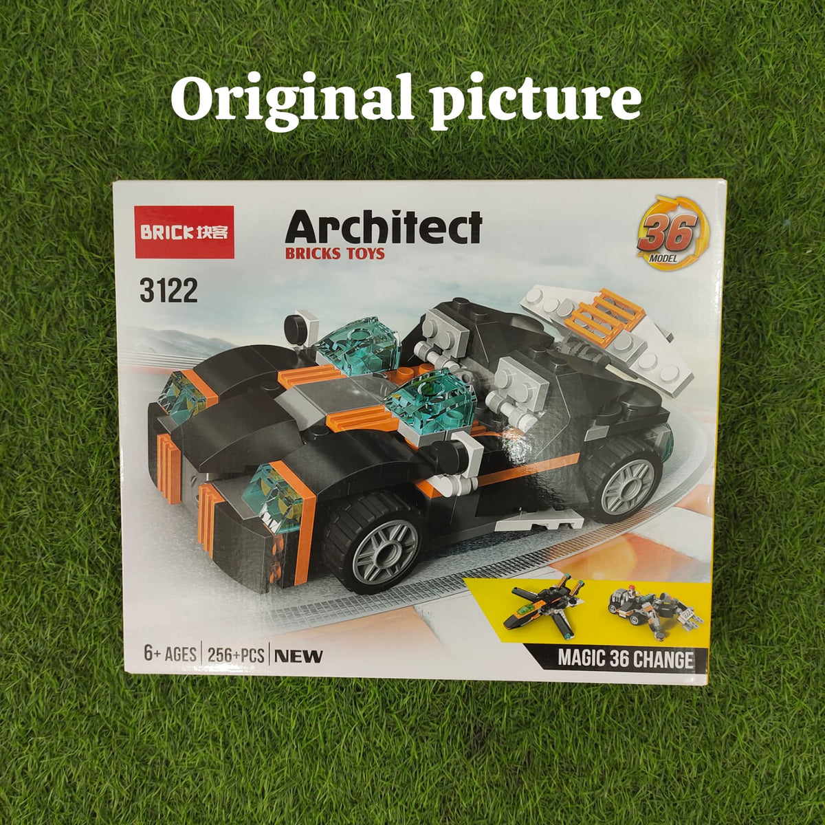 Architect 36-in-1 Transforming Bricks Toy Set baby - bazar – Baby Bazar