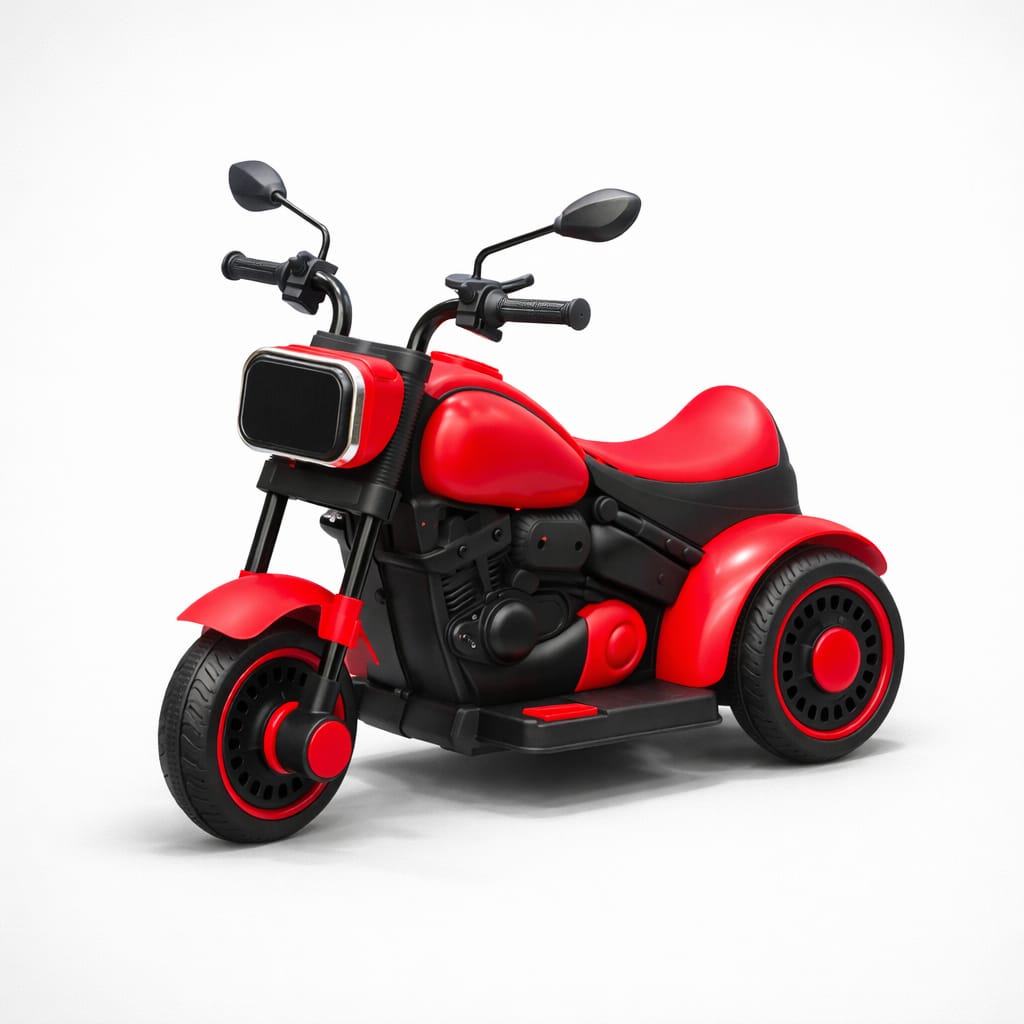 Thunder Rider Kids Electric Trike – Red baby - bazar – Baby Bazar