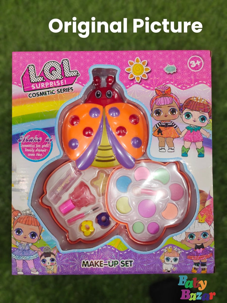 Girls Real Makeup Washable Princess Play Makeup Set Kids Toy Safes ...
