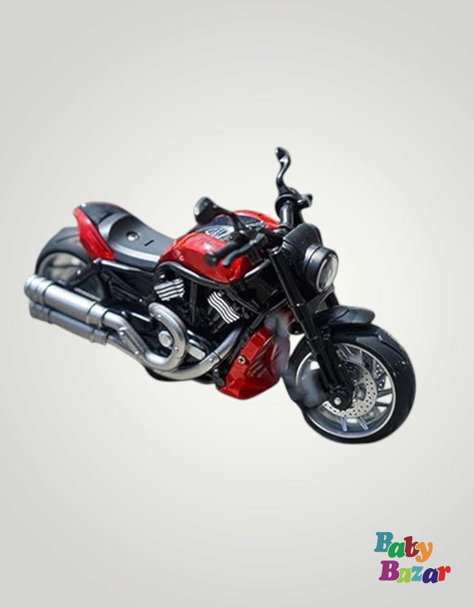 Harley Moto Toy Realistic Motorcycle for Kids-Baby Bazar