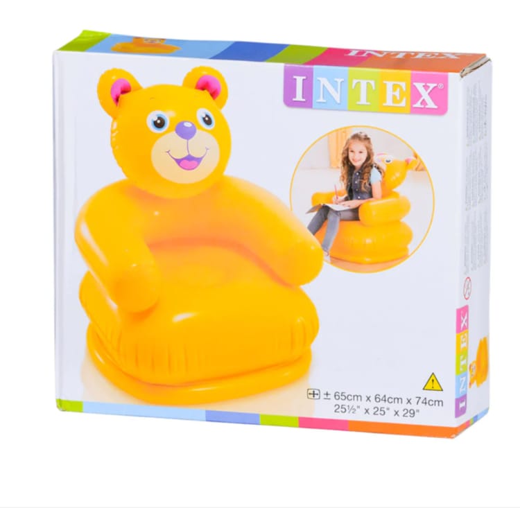 intex Inflatable Happy Animal baby Chair/ Sofa For Kids(68556np) – Baby ...
