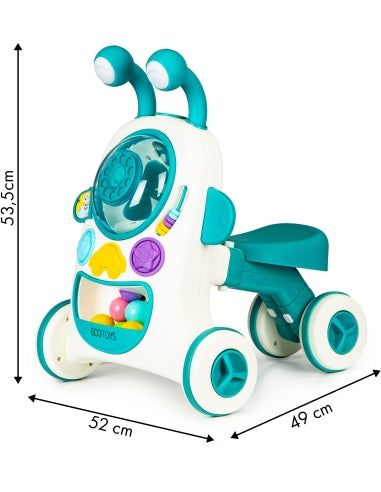 2 in 1 Walker With Balls For Babies It Is Used As A Walker And A Scoot ...