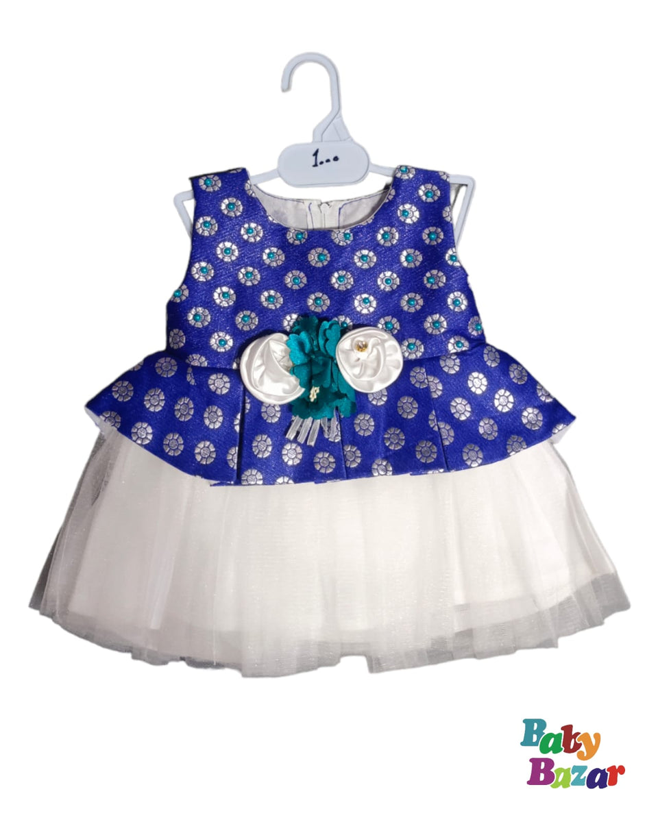 Baby Girl Fancy Frock In Best Design Beautiful Color – Baby Bazar