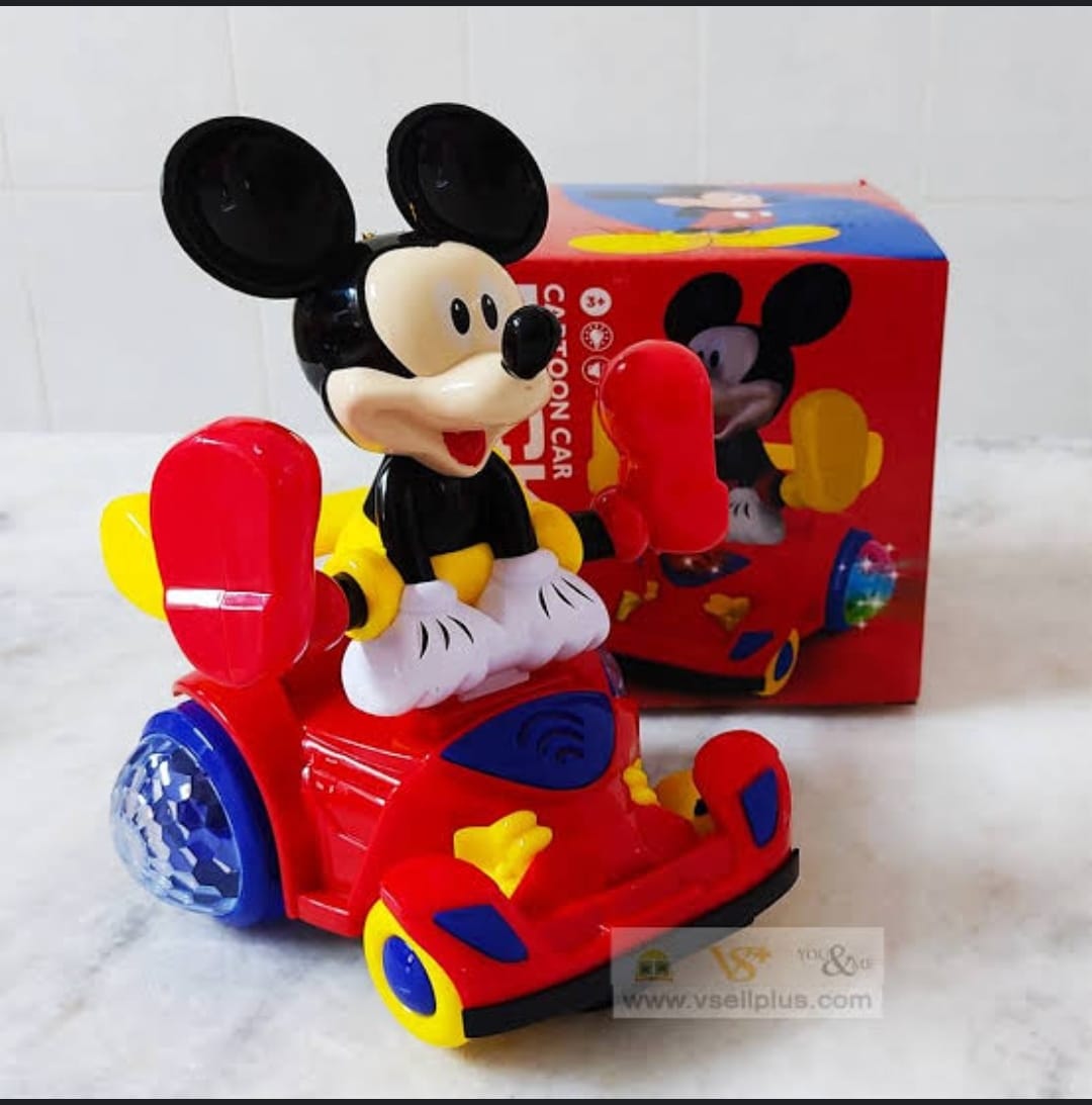 Children Toys Balance Cartoon Mickey Mouse car – Baby Bazar