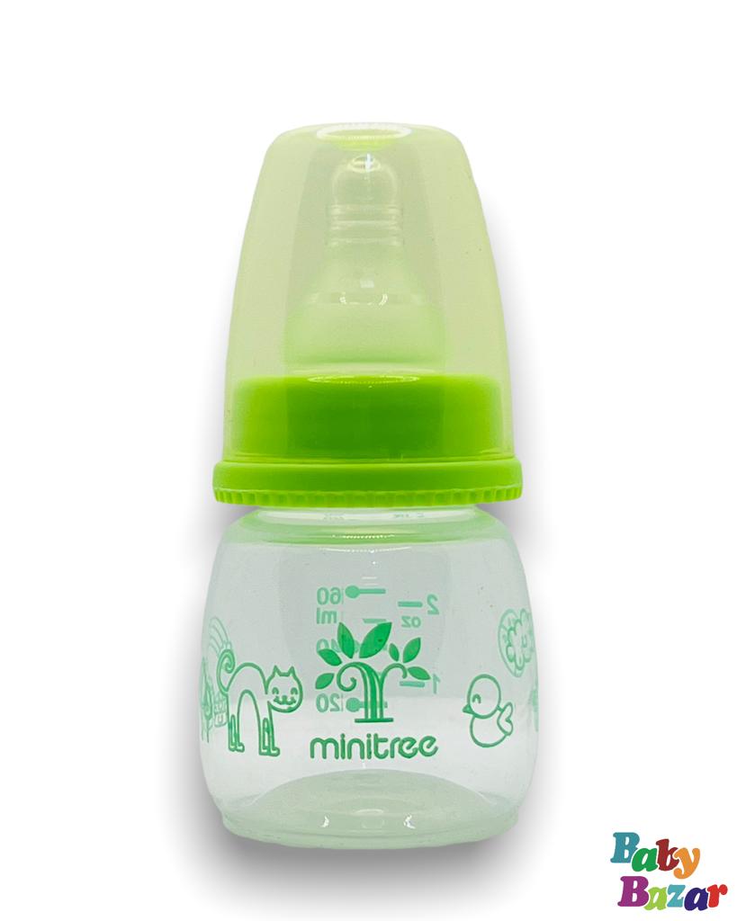 Feeder For Children In Transparent Color And Lid In Green Color – Baby ...