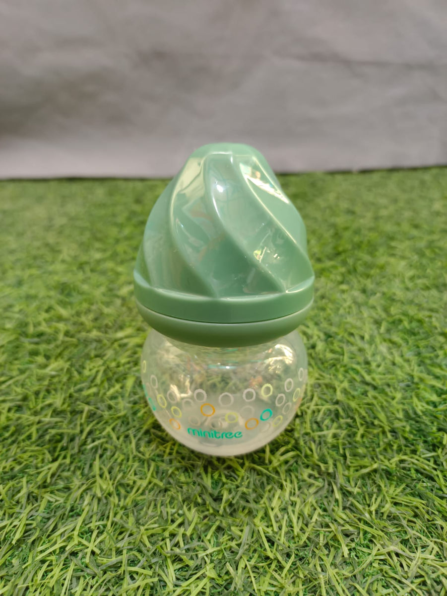 Feeder Of Minitree Brand In Green Color For New Born Baby – Baby Bazar