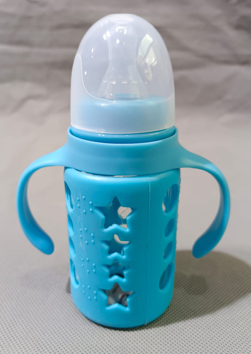 Glass Feeder For Babies In Stars Design – Baby Bazar
