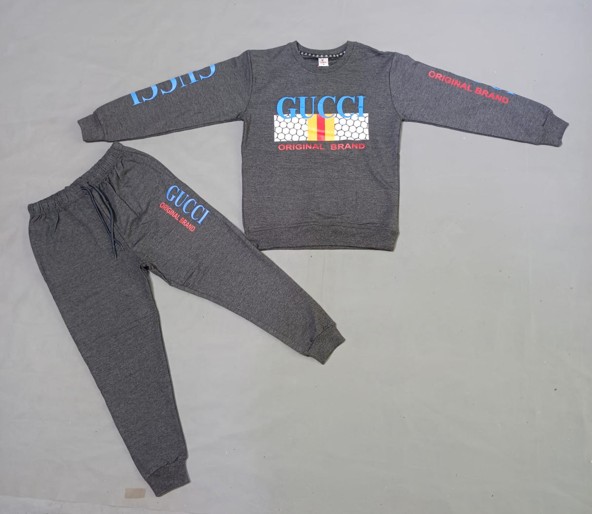 Gucci Printed Track Suit For Baby Boy In Terry Stuff – Baby Bazar