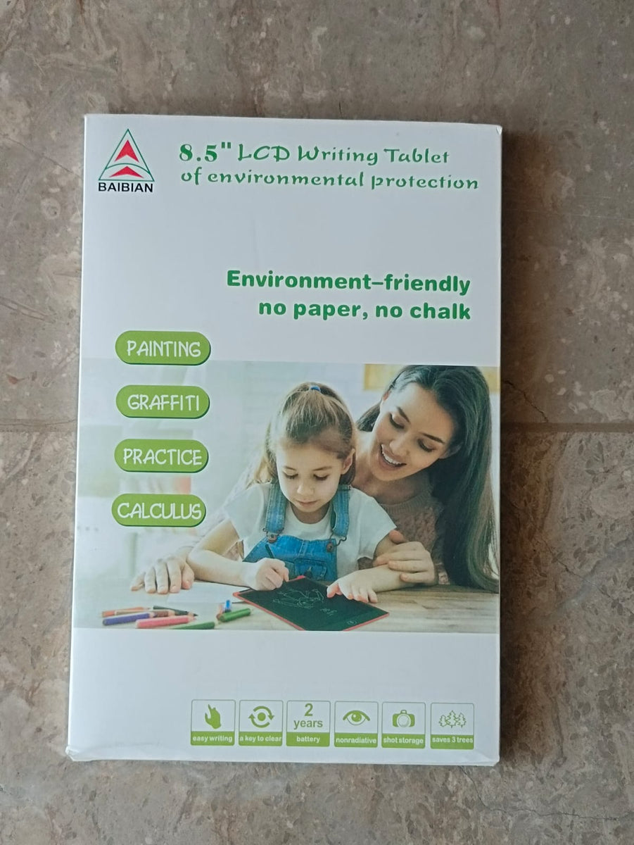 LCD Panel Colorful Writing Tablet For Kids 8.5 Inch – Baby Bazar