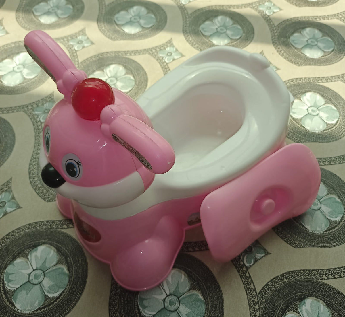Little Bunny Smart Potty Trainer Seat In Pink Color – Baby Bazar