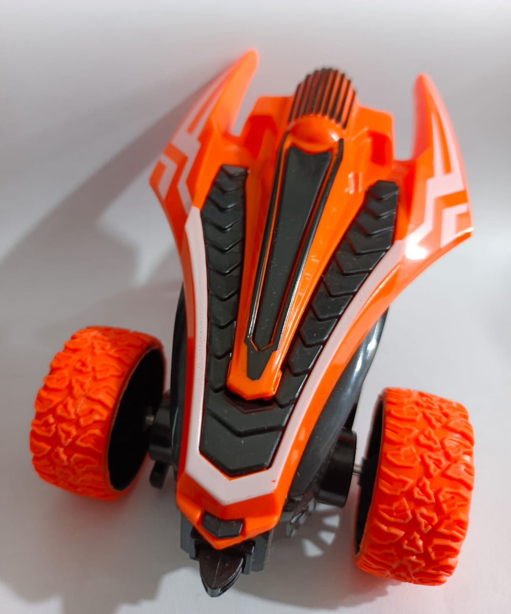 Mini Stunt Bounce Car Toy For Kids In Orange Color – Baby Bazar