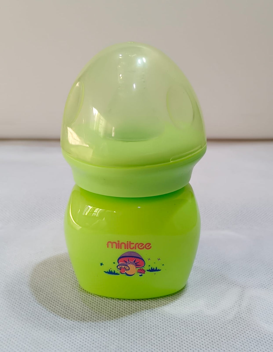 New Born Baby Feeder Of Minitree Brand In Green Color – Baby Bazar