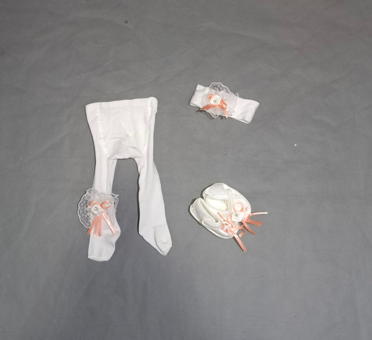 New Born Baby Girl Turkish Set In Orange Color – Baby Bazar