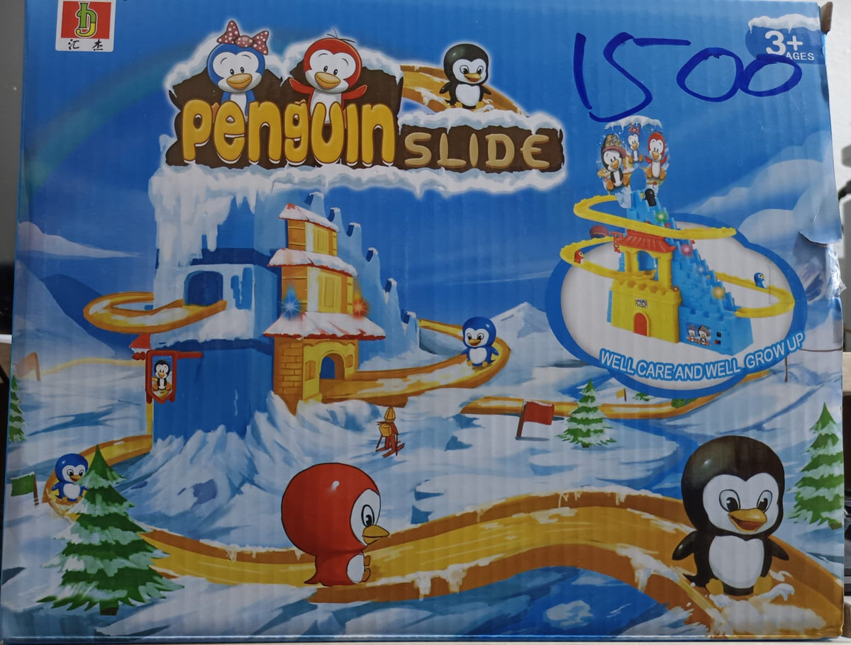Penguin Slide Penguin Track Pedestal Toy for Kids – Baby Bazar
