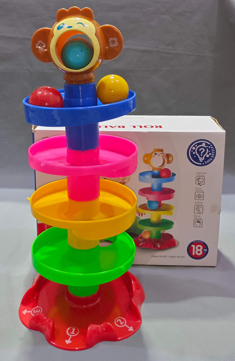 Roll Ball Toy Best For Early Education , Visual Training , Auditory Tr ...