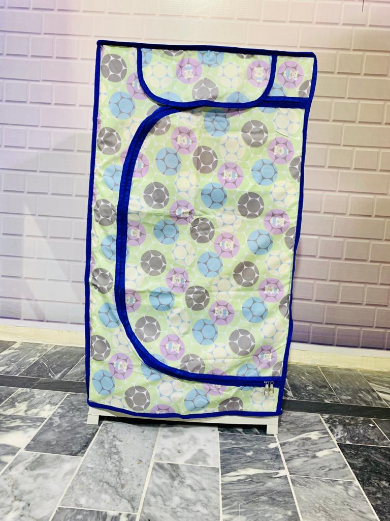 Baby Almari With 3 Roomy Shelves Flower Style – Baby Bazar