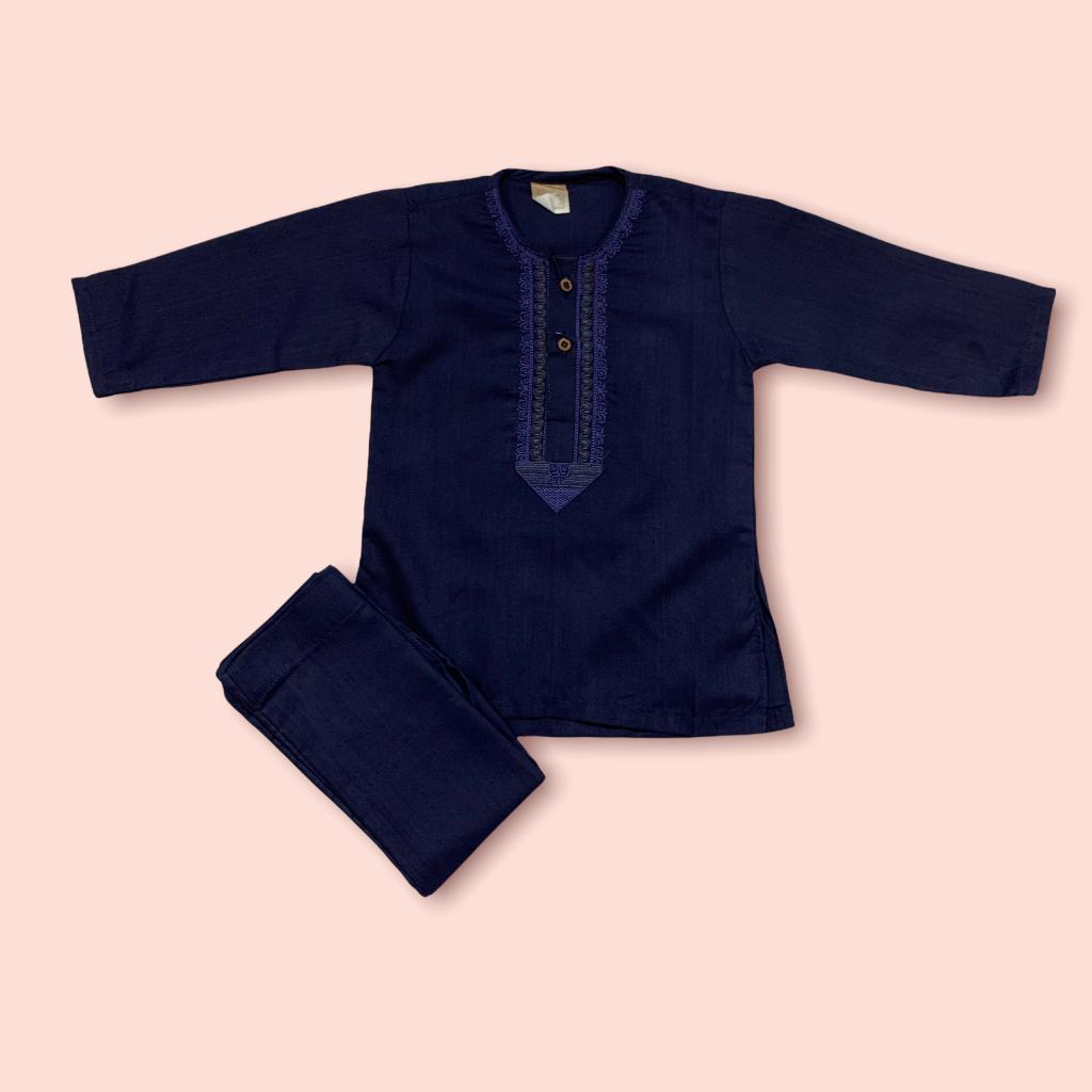 New Born Baby Boy Shalwar Kameez For Winter Wash and Wear Stuff JKL676 ...