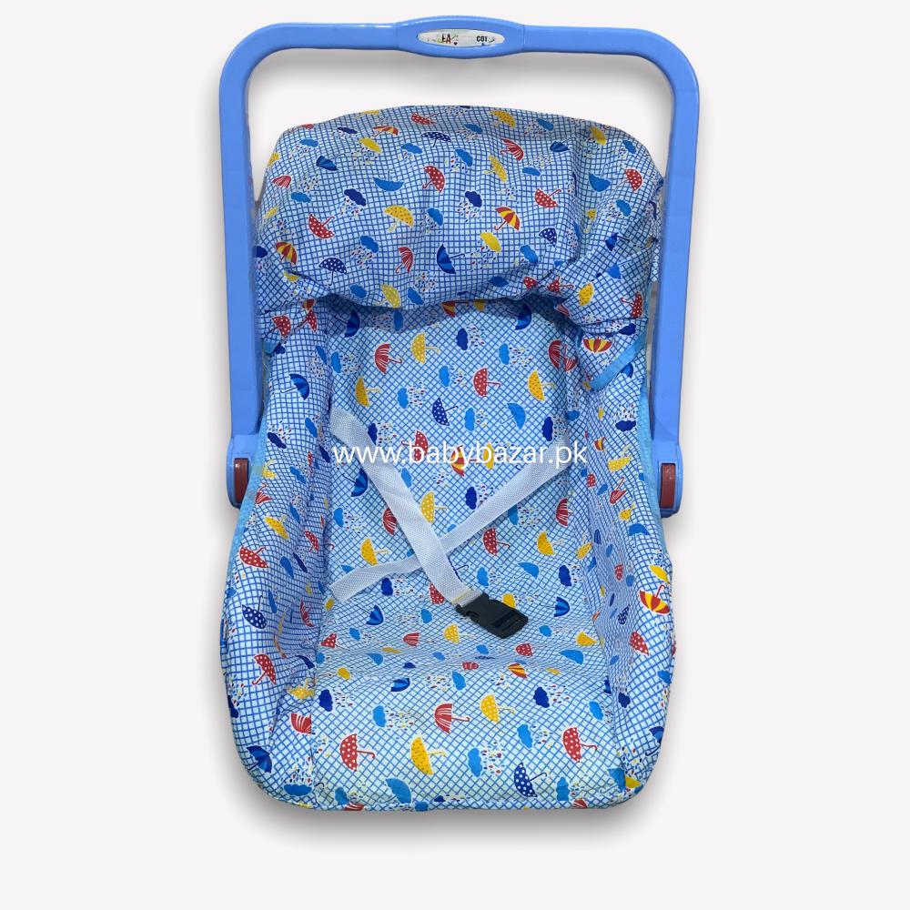 Blue Colour Carry Cot For Babies In Pure Plastic Material #26811 – Baby ...