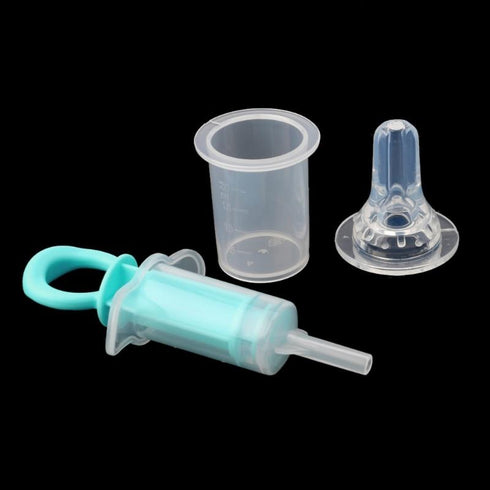 Baby Medicine Pacifier Dispenser with Oral Syringe – babybazar.pk